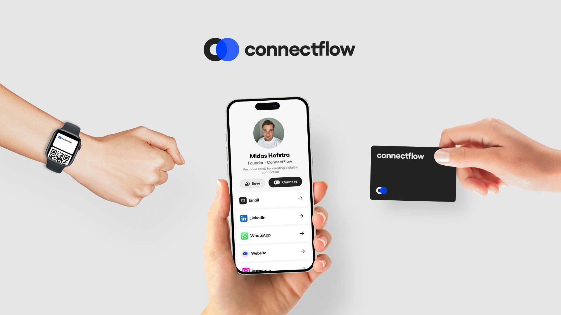 ConnectFlow | Digital Business Cards | Personal & Business